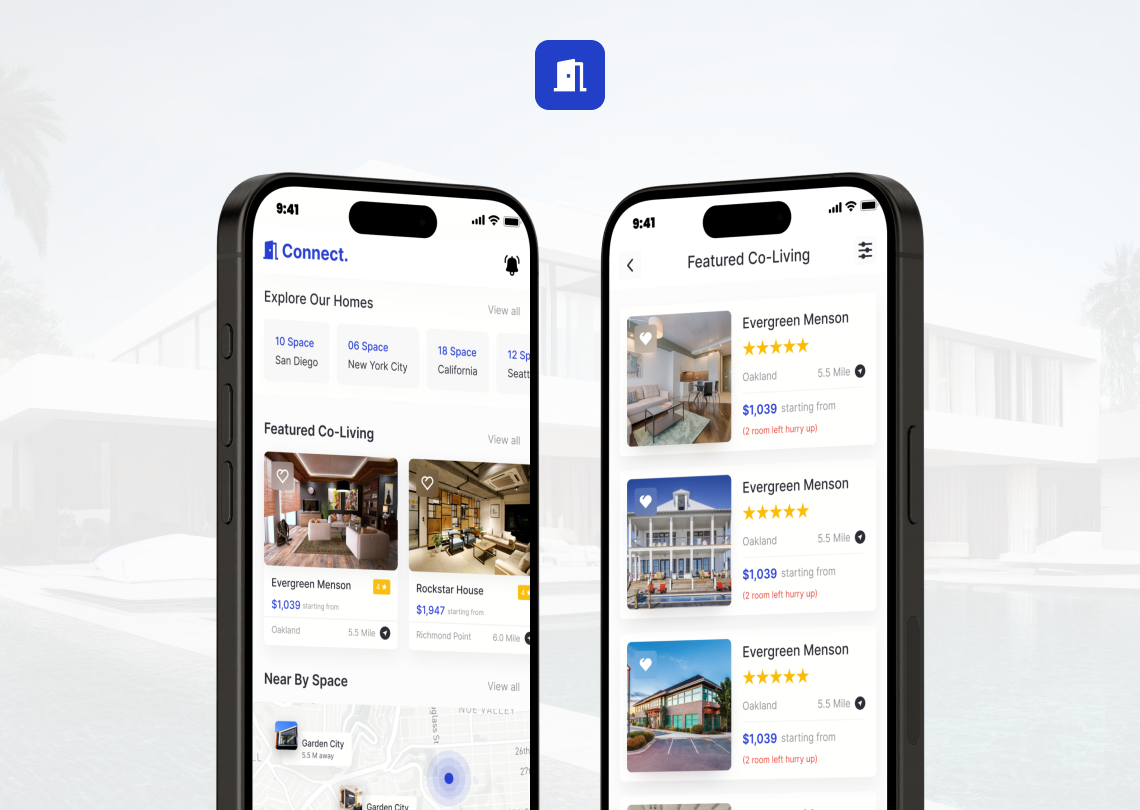 Co-living Space Finder App Development Case Study
